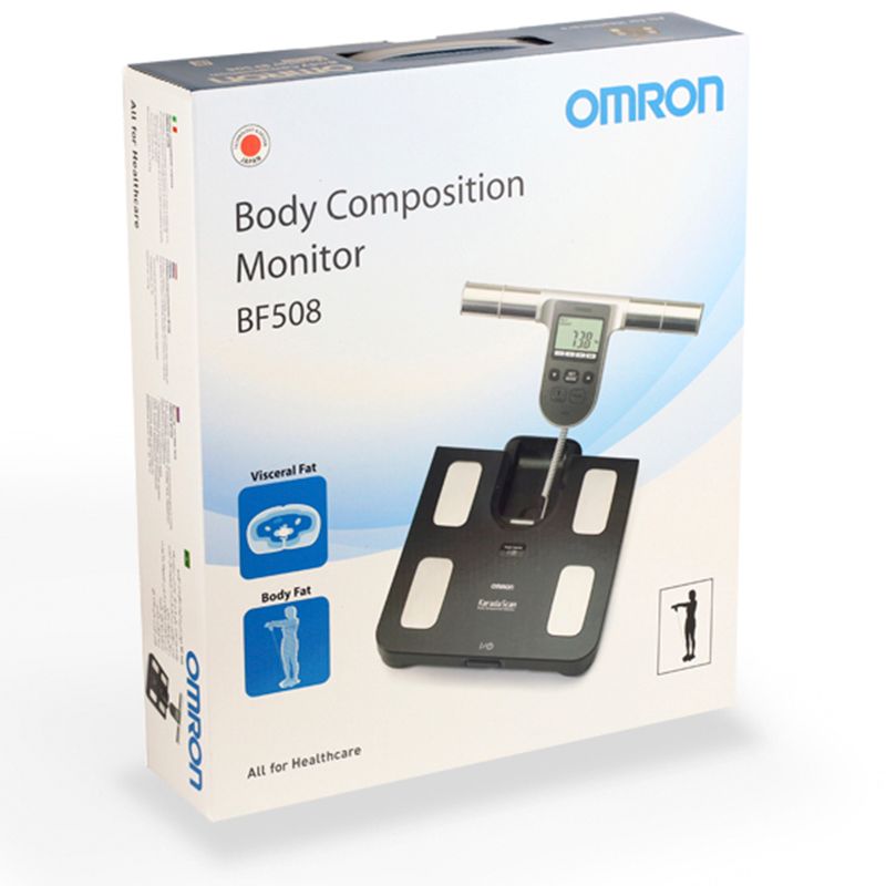 CANTAR COMPOZITIE CORPORALA OMRON BF-508, 4 UTILIZATORI, 6 FUNCTII ...